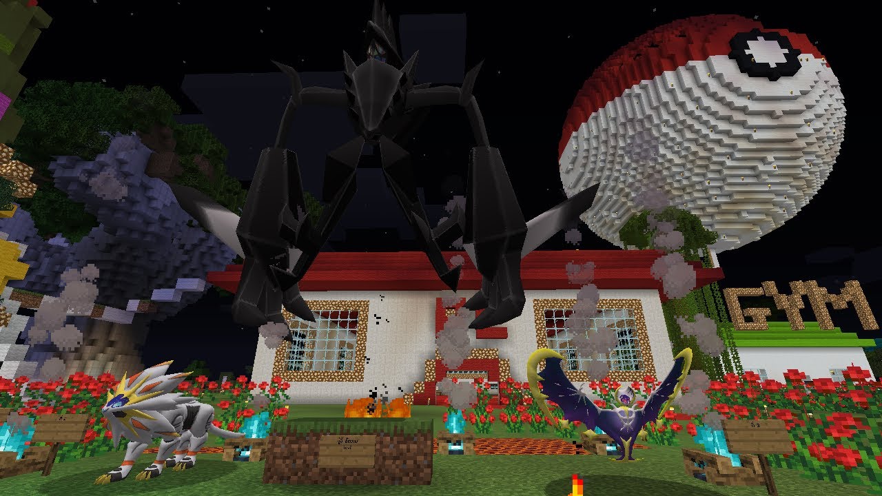 Live Minecraft pixelmon-world 2024 - 16 กุมพา โปเกม่อนเขต อโลล่า gen7 ...