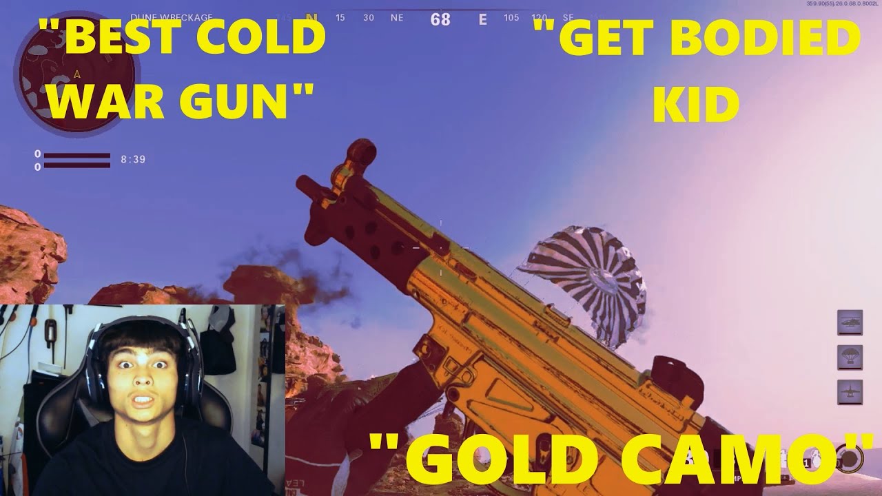 UNLOCKING GOLD CAMO ON COLD WAR MP5!!!!!!! (COLD WAR) - YouTube