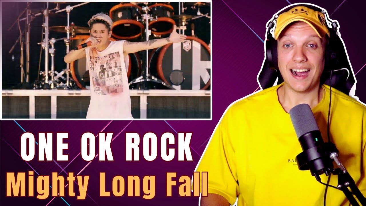 CATCHY & HEAVY! | ONE OK ROCK - "Mighty Long Fall" (Live) First Time ...