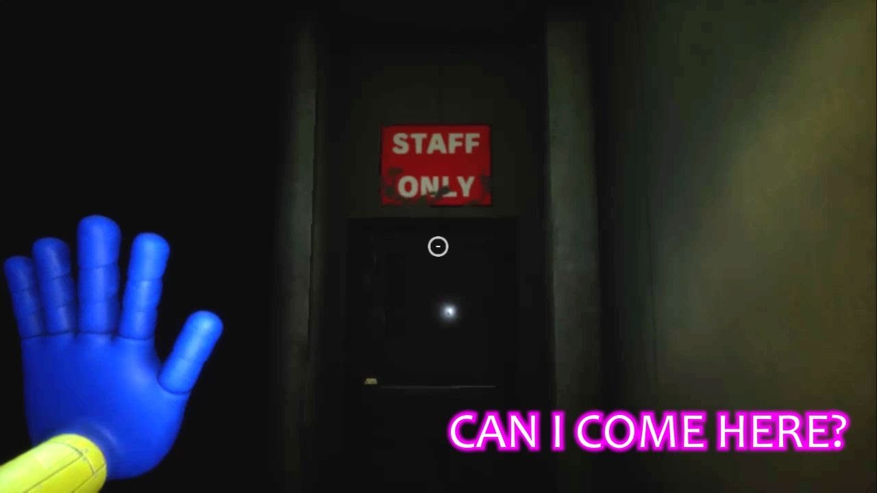 Staff only / poppy playtime chapter 1 / gameplay #8 - YouTube