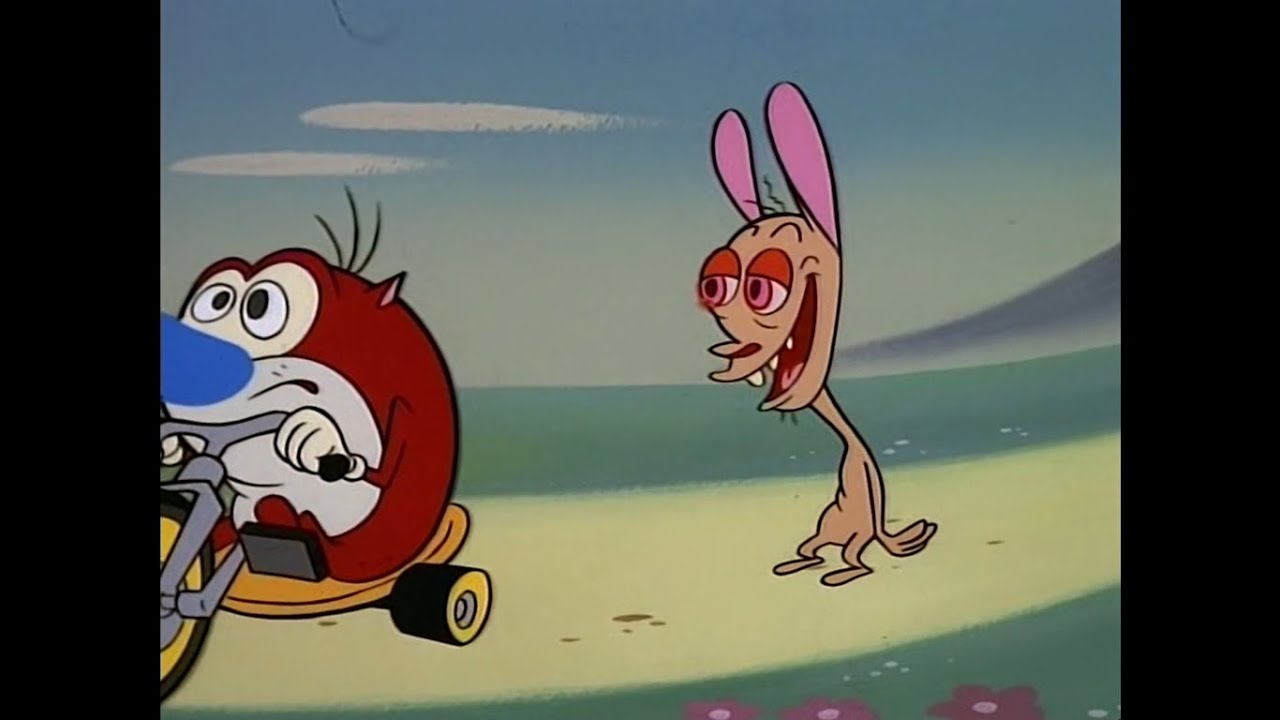 The Ren & Stimpy Show - Look At Him Go, Daddy's Little Simpleton ...