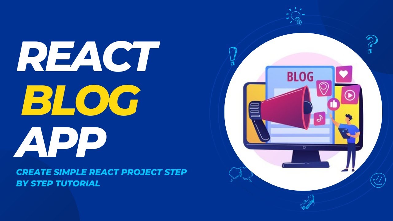 How To Create A React Blog Application With Bootstrap Step By Step Tutorial Youtube
