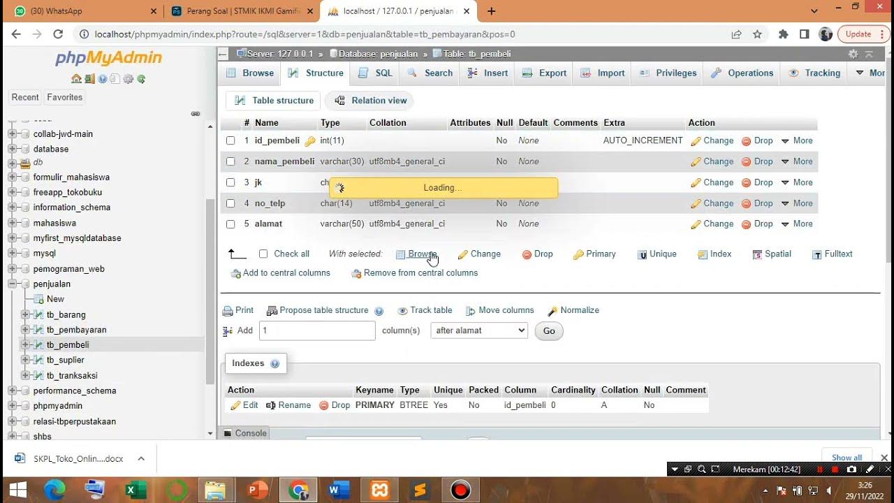 Pemrograman Web - Skema Database Challenge - YouTube