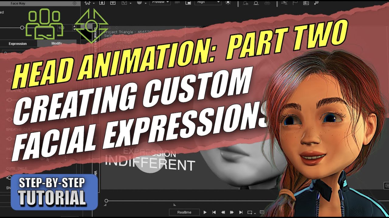 Create unique facial expressions the easy way! - YouTube