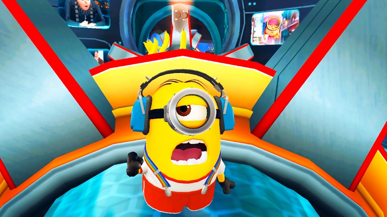 Old School Stuart Minion Visits Lucky Clover Field Special Mission ...