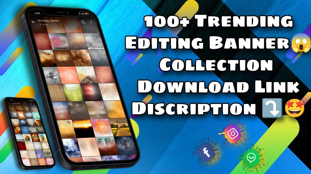 Trending Editing Banner Collection| Most Popular 100+ Banner| All ...