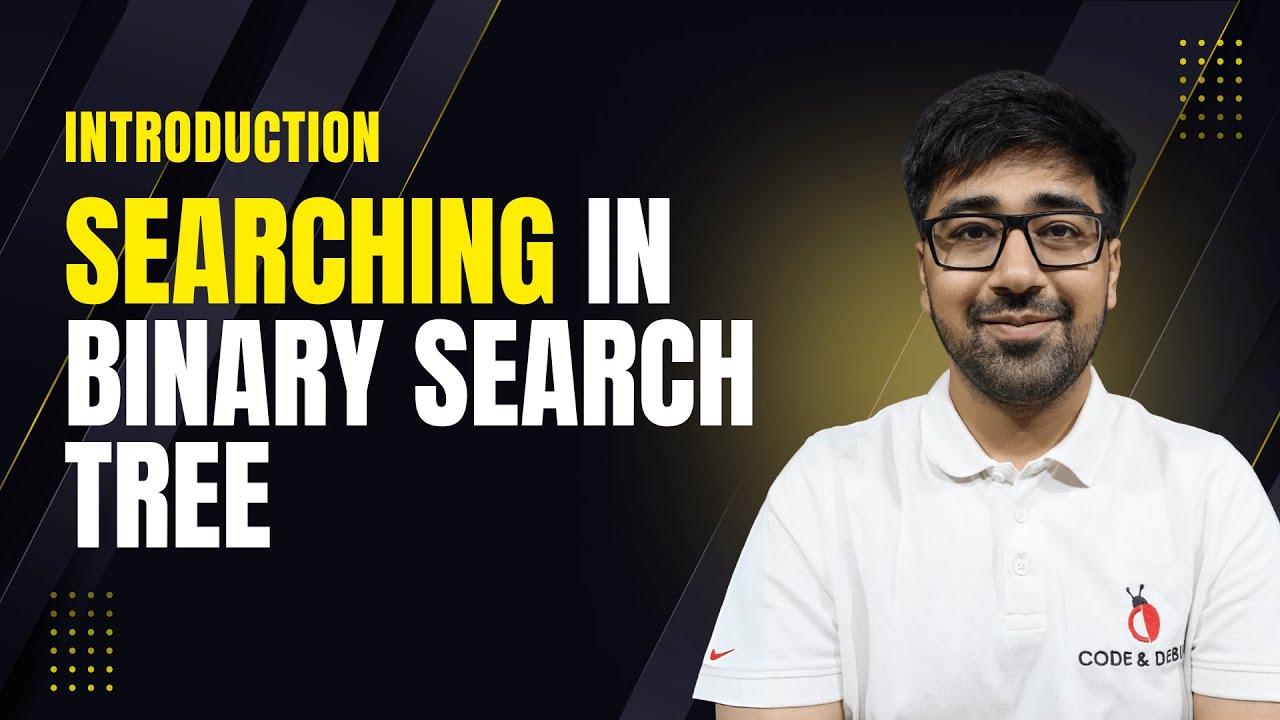 DSA in Python Course - Search in a Binary Search Tree | LeetCode Easy ...