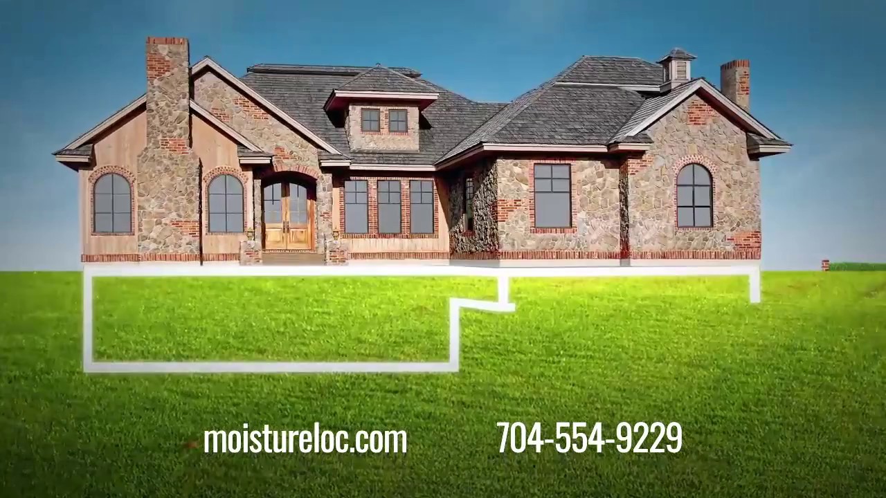 Moisture Loc Commercial - Foundation Repair in Charlotte NC - YouTube