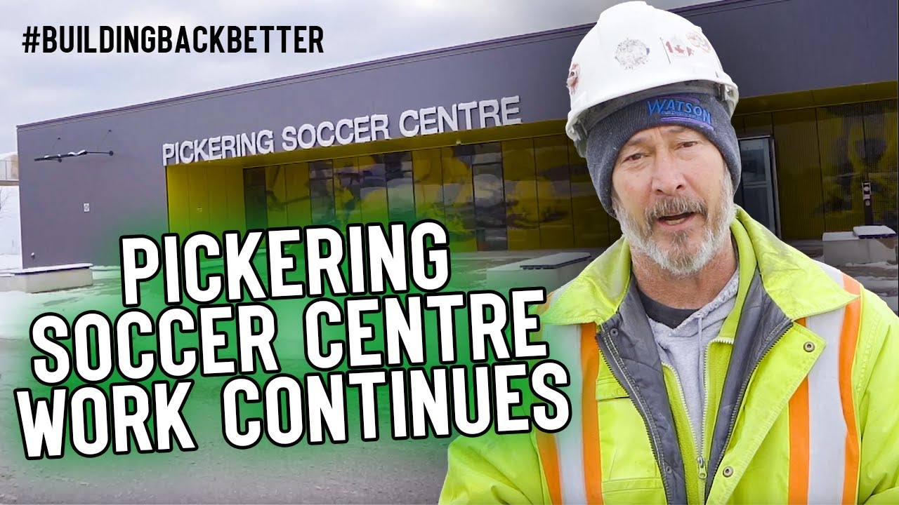 Pickering Soccer Centre Dome Update - Jan 2023 - YouTube