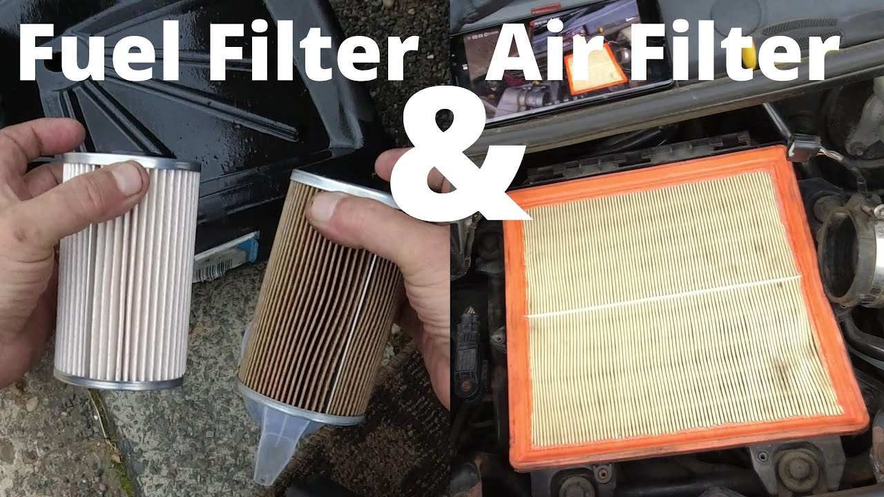 How To Service a Vivaro Van Part 3 - Fuel and Air Filter - YouTube