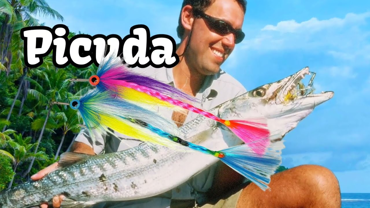 Montaje de moscas: Picuda Trenzada. Fly tying Braided Barracuda Fly ...