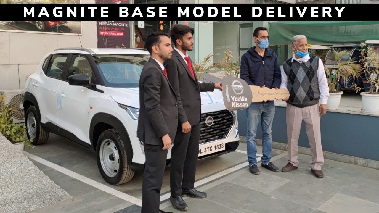 Nissan Magnite XE Base Model Delivery 2021 || Magnite Base Model ...
