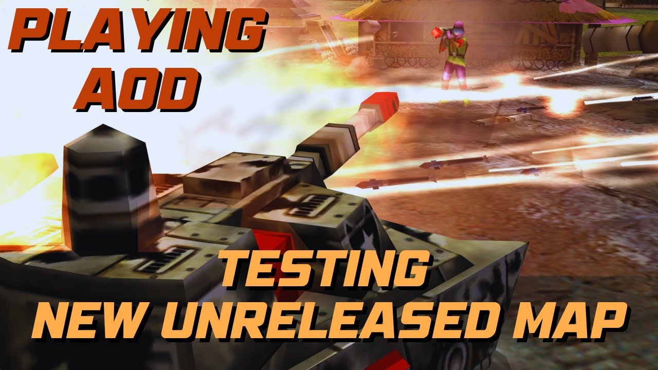 Playing new action packed AOD Map with the boys | 6 Player Map | as TOX ...