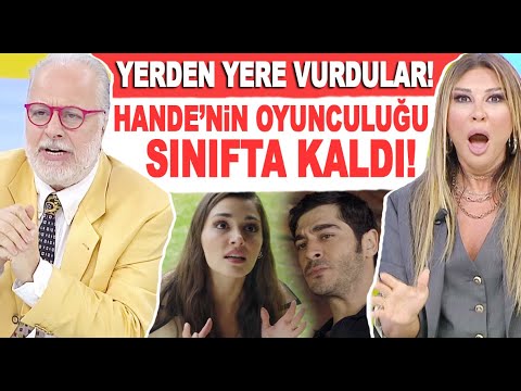 Hande Erçel'in ''Bambaşka Biri'' performansı hiç beğenilmedi! Yorumcularımız yerden yere vurdu!