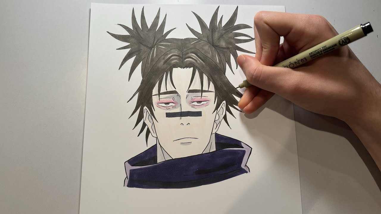 How to Draw Choso from Jujutsu Kaisen - YouTube