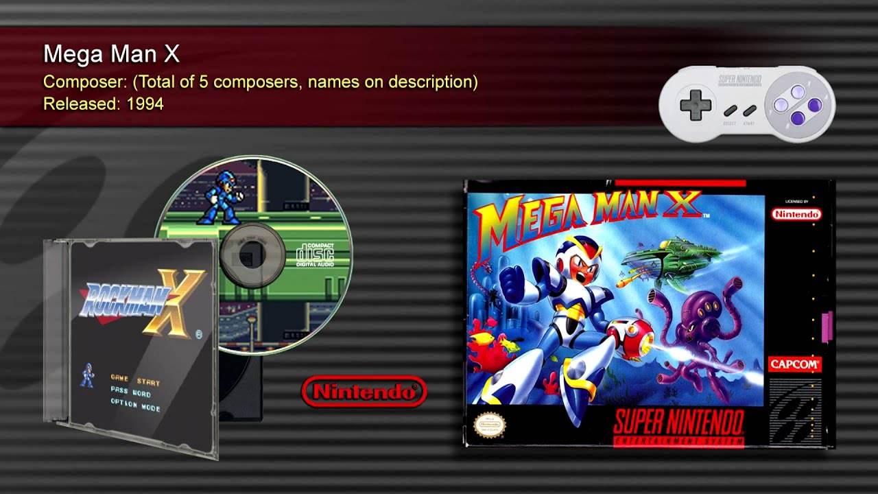 Mega Man X (Full OST) - SNES - YouTube
