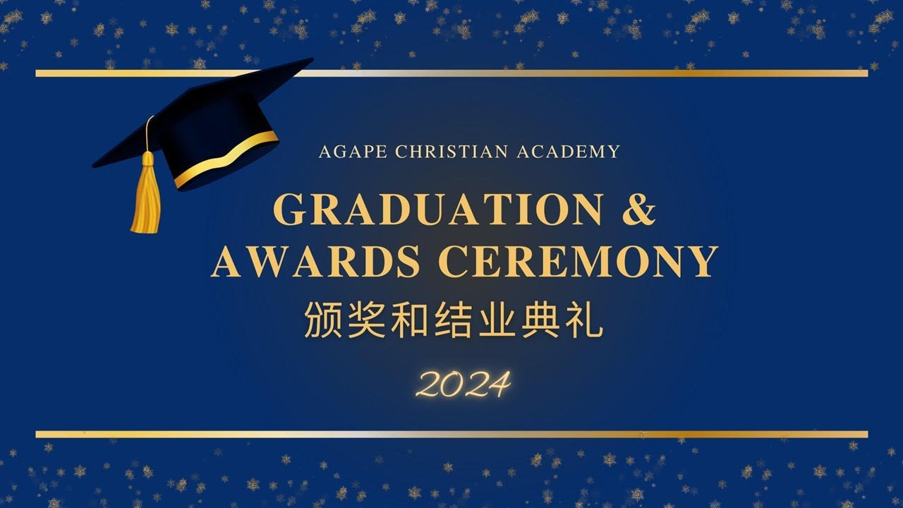 2024 Agape Christian Academy Graduation Ceremony - YouTube