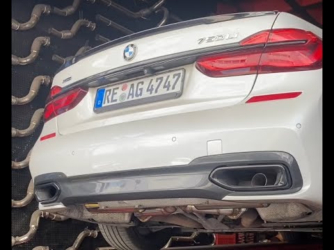 BMW 7.50Li KUMANDALI EGZOZ SESİ