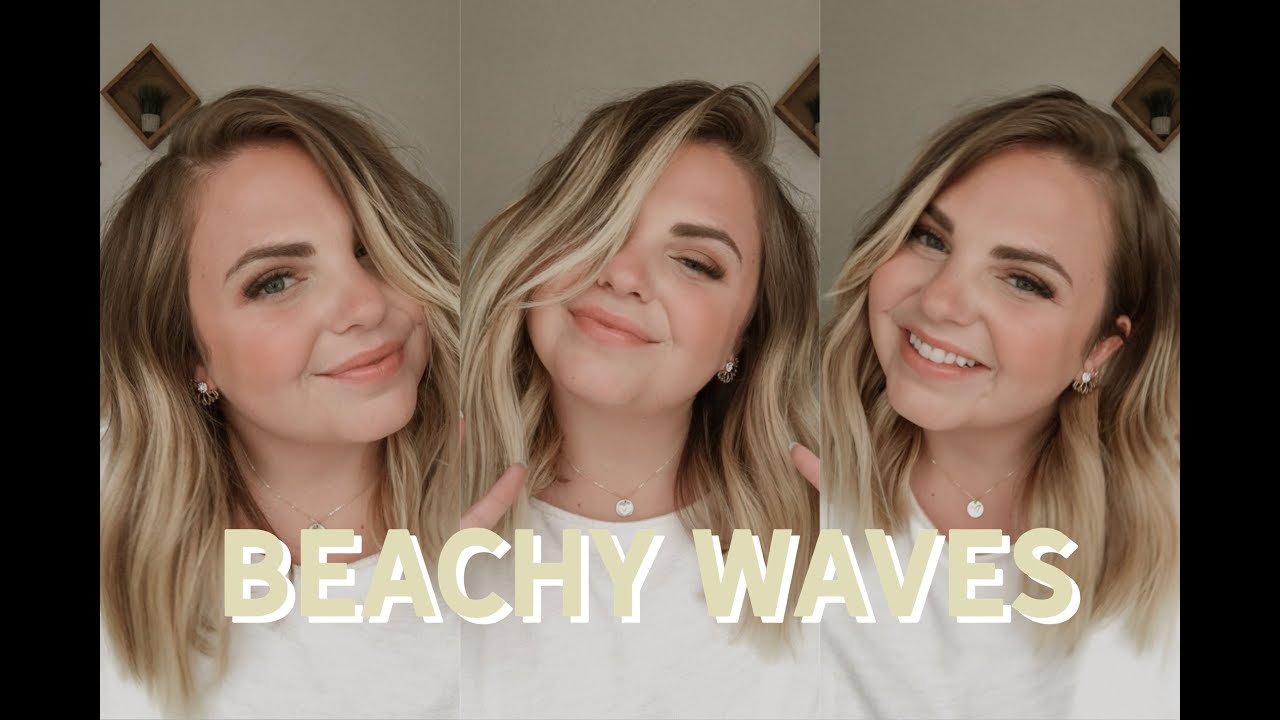 Beach Waves for Long Bob - YouTube