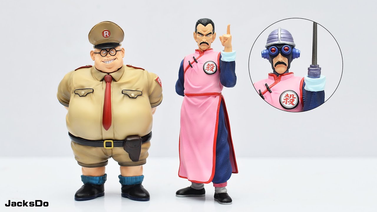 【OPEN BOX】JacksDo Red Ribbon Army member Vol.5 Mercenary Tao & Captain ...