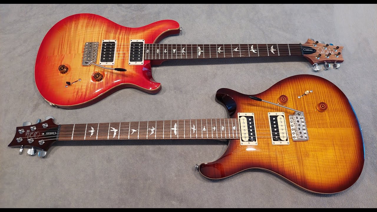 PRS Custom 24: Core vs SE comparison - YouTube