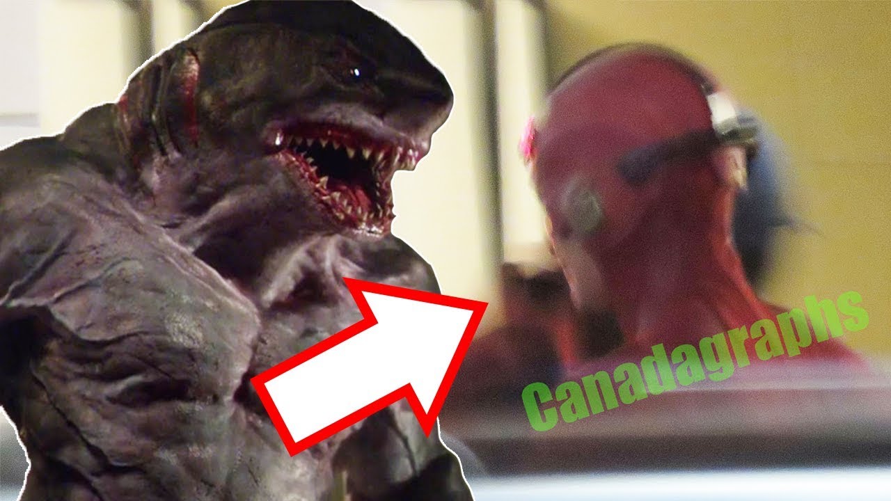 King Shark vs Grodd LEAKED Set Photos Breakdown! - The Flash Season 5 ...