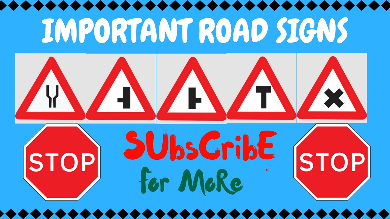 Important Road Signs You Should Know PART 1 YouTube important-road-signs-you-should-know-part-1-youtube