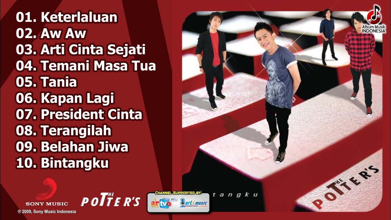 The Potters - Bintangku (Full Album 2009) - YouTube