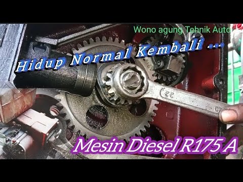 Cara Membongkar Total Dan Memasang Mesin Diesel R175 A Sampai Hidup ...