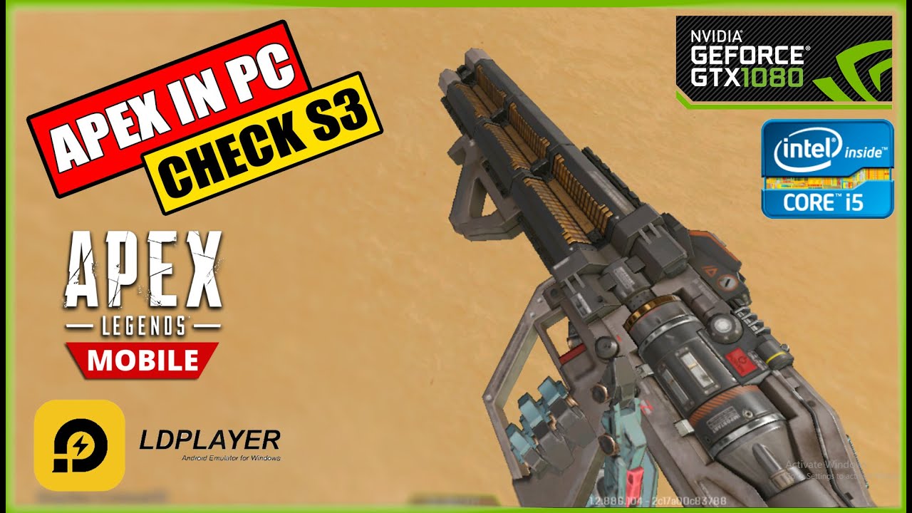 APEX LEGENDS MOBILE IN PC 🗡APEX MOBILE SEASON 3 - YouTube