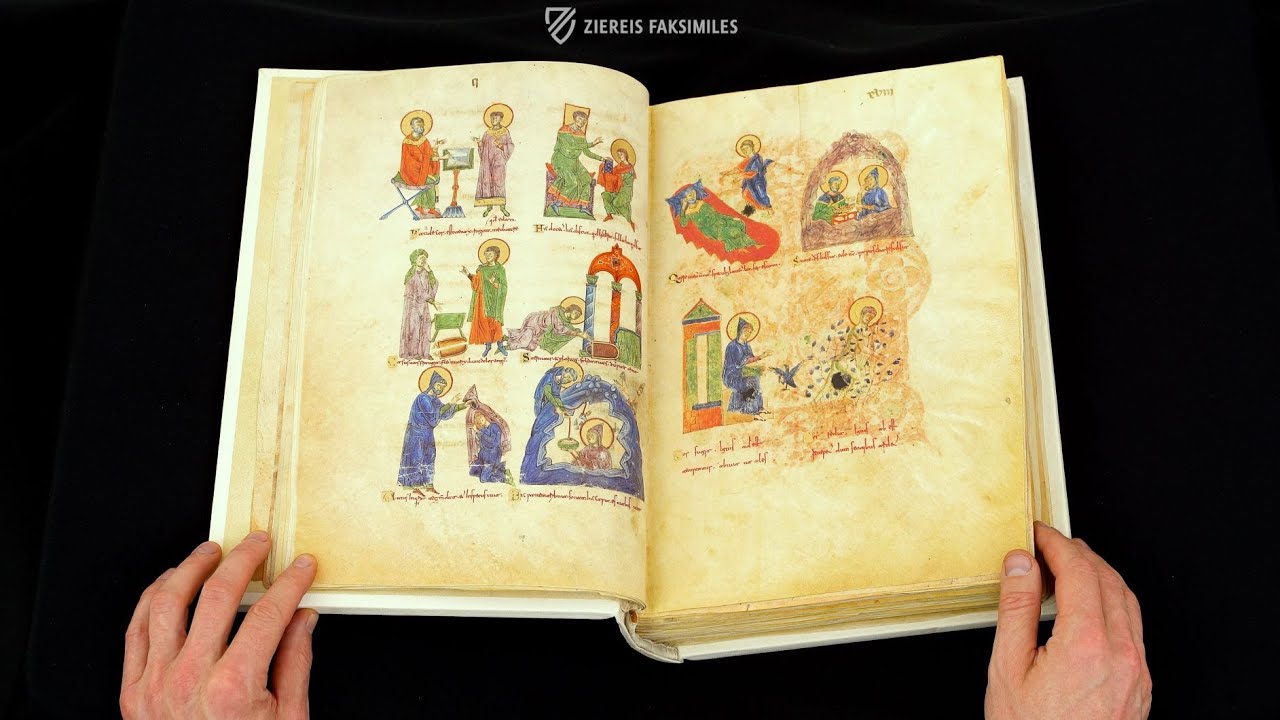 DER CODEX BENEDICTUS - Blättern im Faksimile (4k / UHD) - YouTube