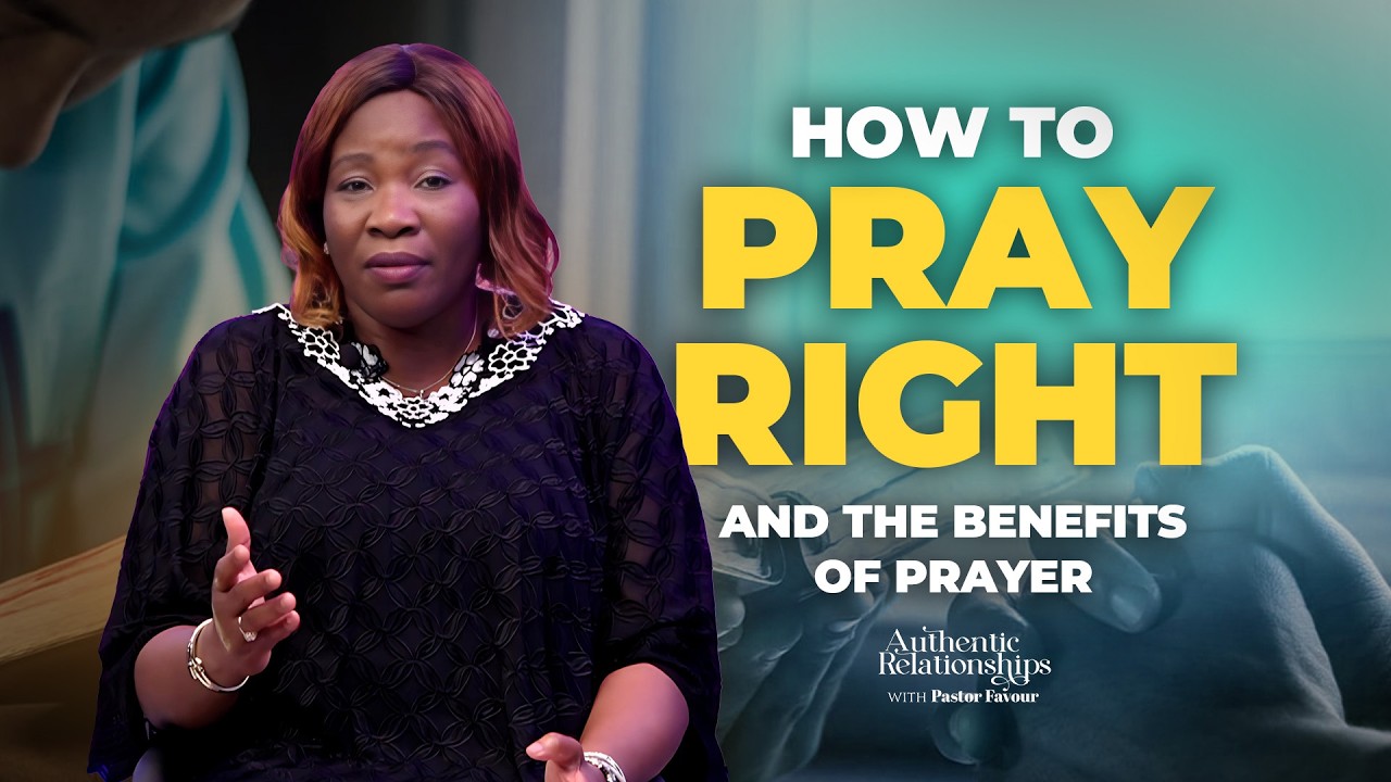 Learn How to Pray the Right Way - and the benefits that comes with it ...