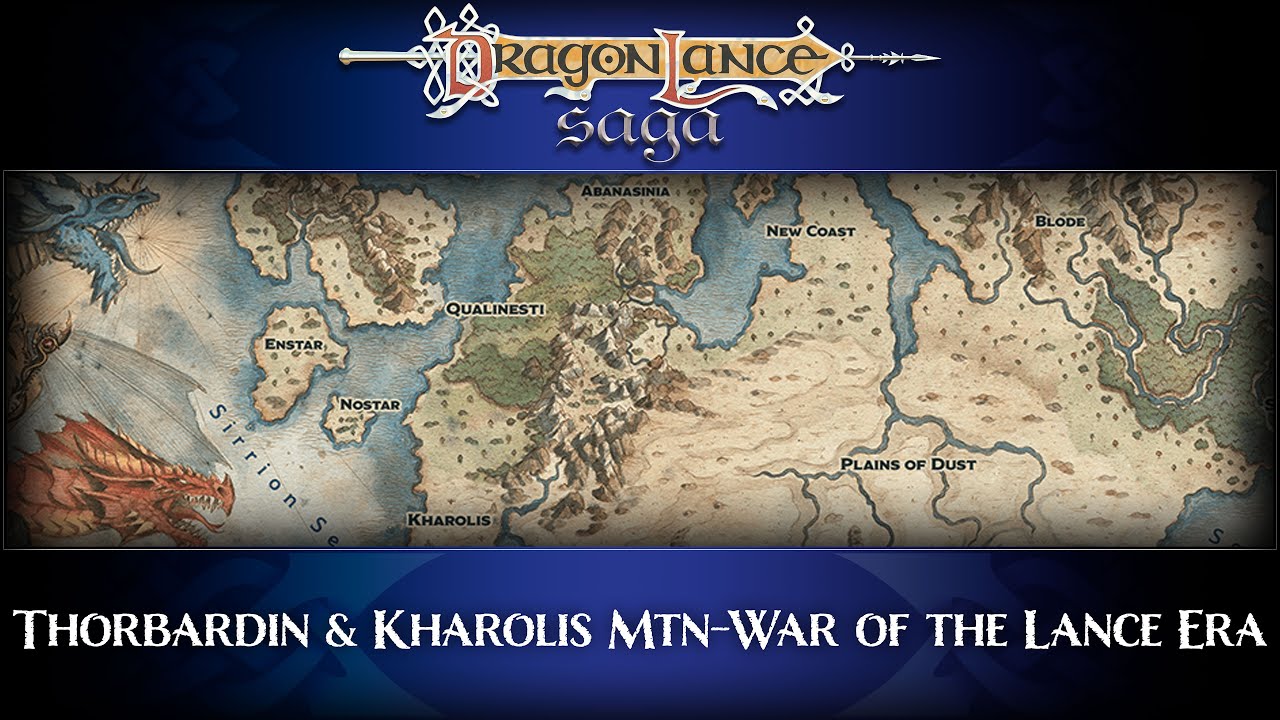 Thorbardin & the Kharolis Mountains - War of the Lance Era ...