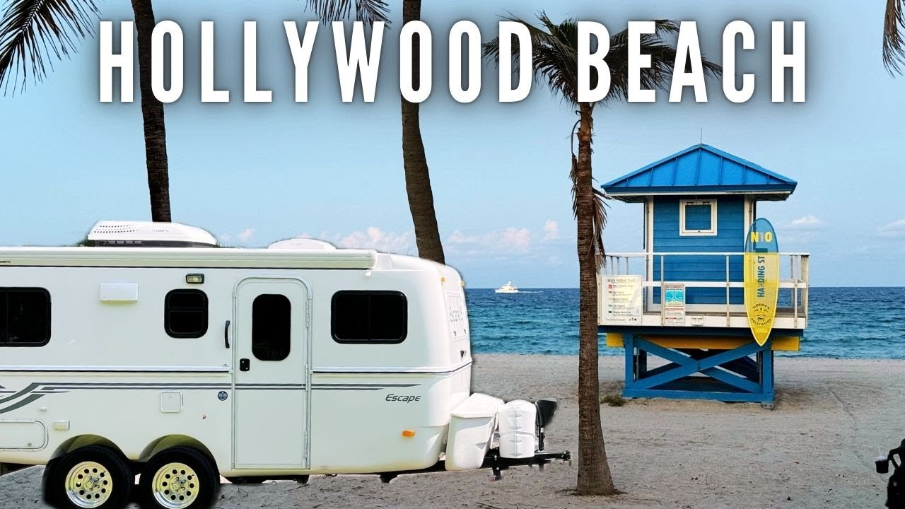 RV Trip to Hollywood Beach, Hard Rock Guitar Hotel & Camping at C.B ...