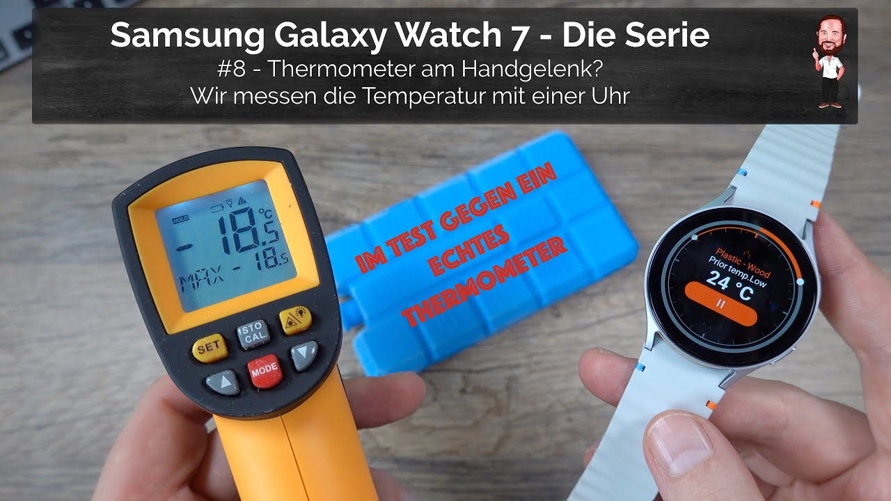 Galaxy Watch 6 Temperatur Messen