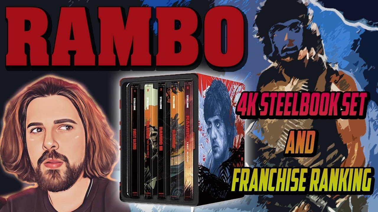 Rambo 4k Steelbook Collection and Ranking The Franchise | Planet CHH ...