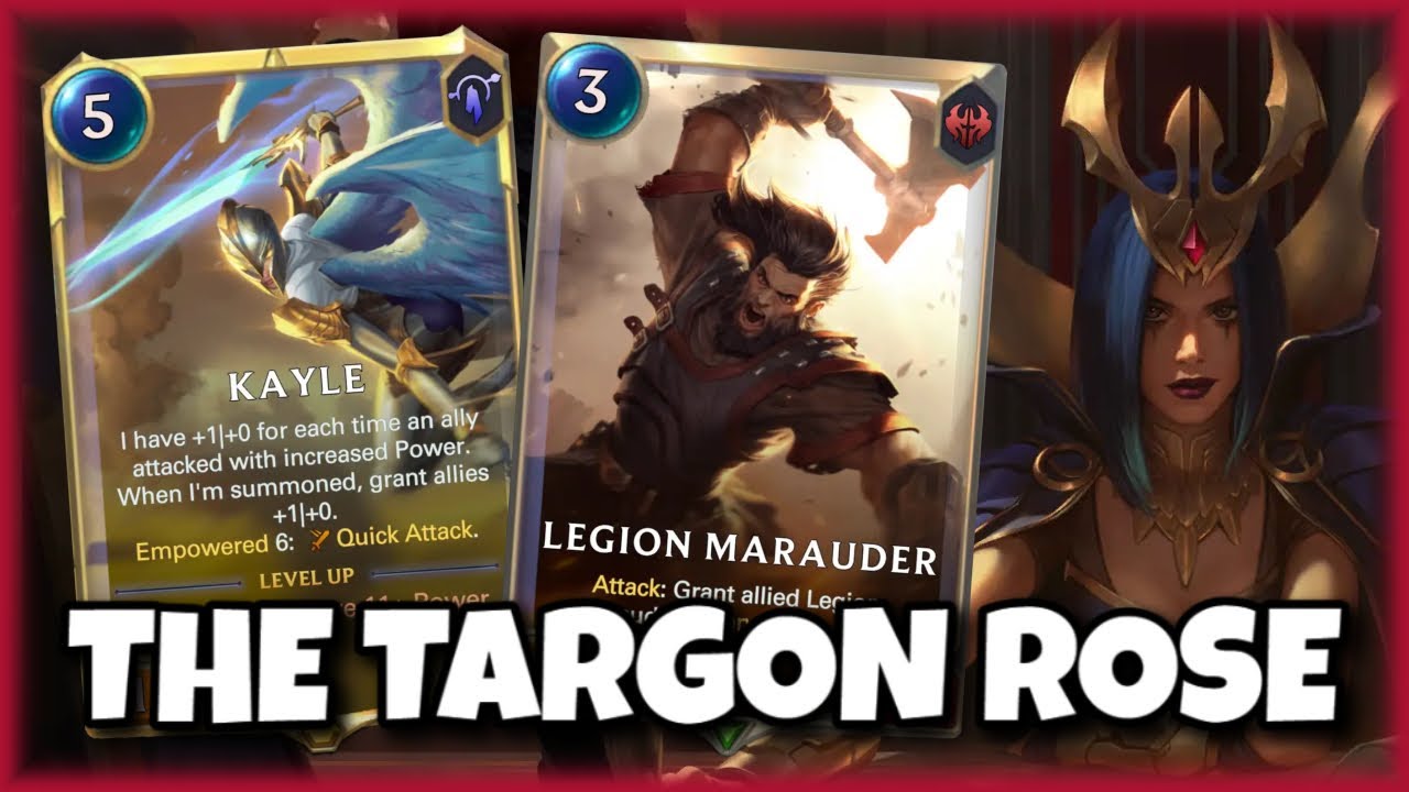 Kayle Brings New Strength To The Black Rose! | Legends of Runeterra ...