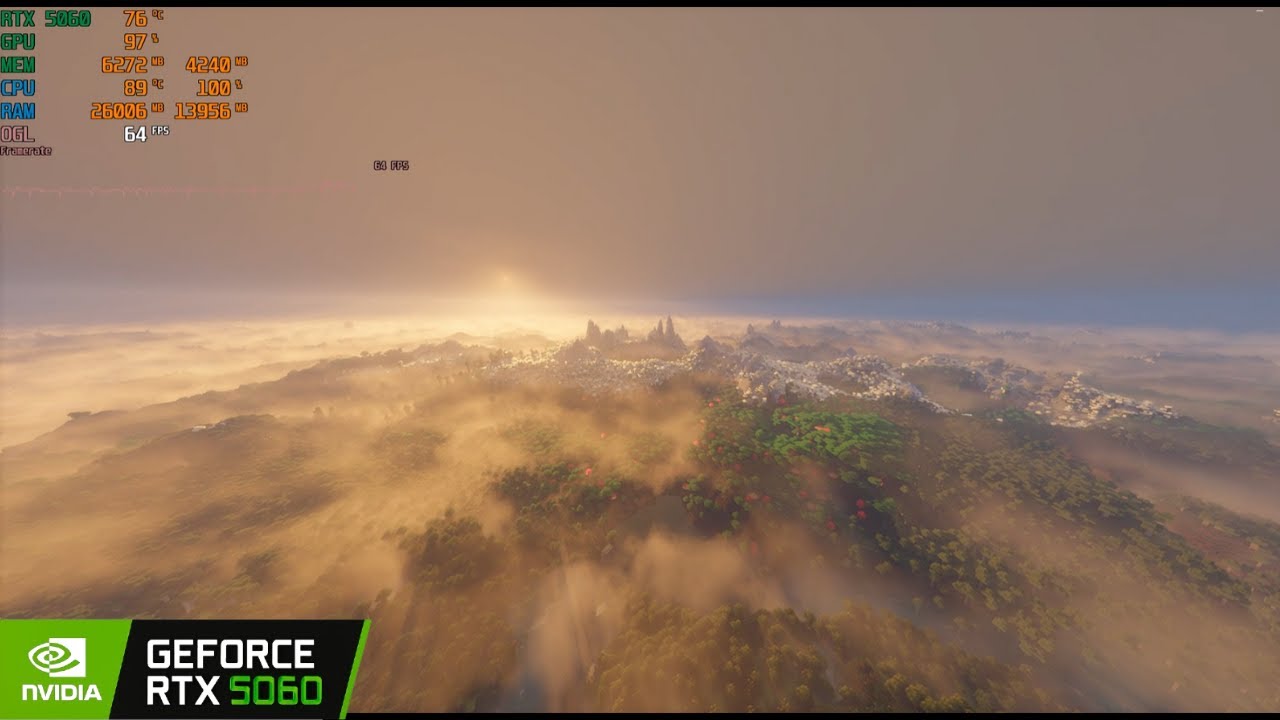 I test the RTX 5060 in Minecraft Java! - YouTube