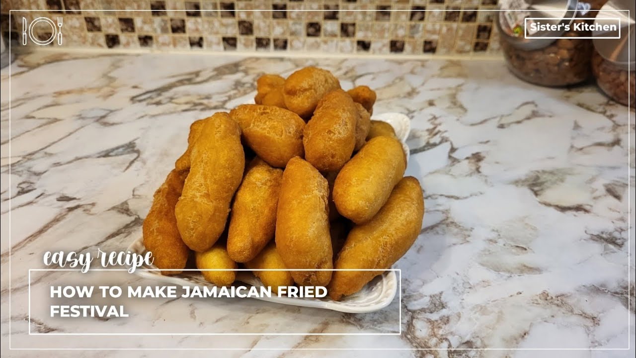 How To Make Jamaican Fried Festival !! 🇯🇲🍞🍽 - YouTube