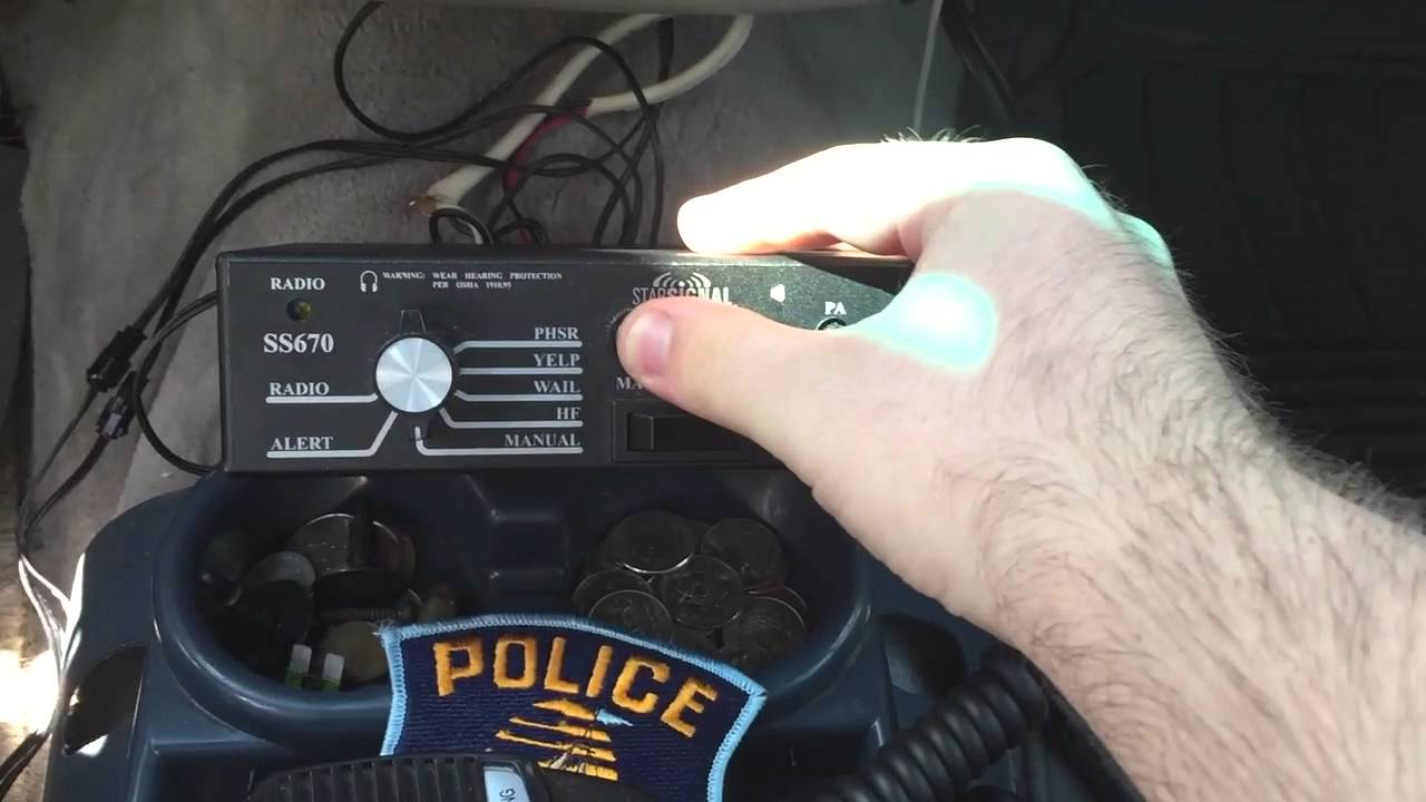 Star Signal SS-670 Siren Extended Video - Tones & Demo - YouTube