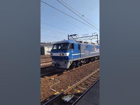 【セカナン！😳EF210-2牽引のカンガルーライナーJR稲沢駅🚉（愛知県稲沢市）】by安中春奈2023/2/4日（土）♯Shorts - YouTube