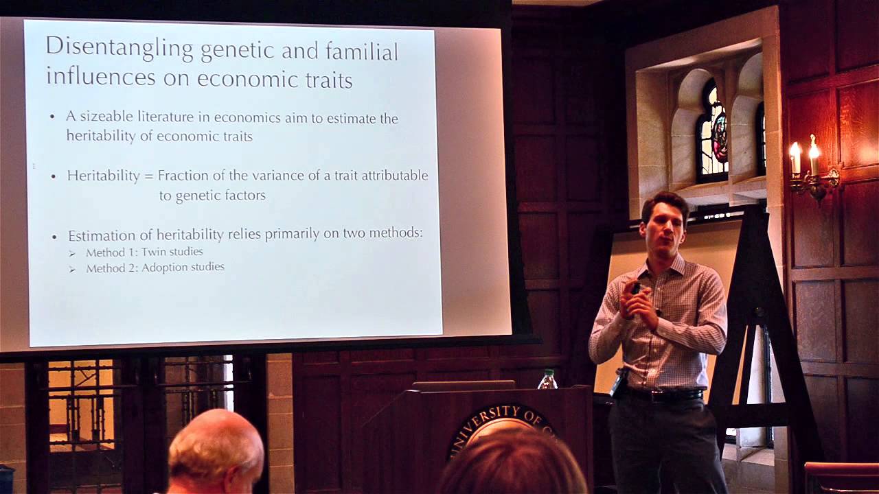 Jonathan Beauchamp - Nature and Nurture of Economic Outcomes 2015 - YouTube