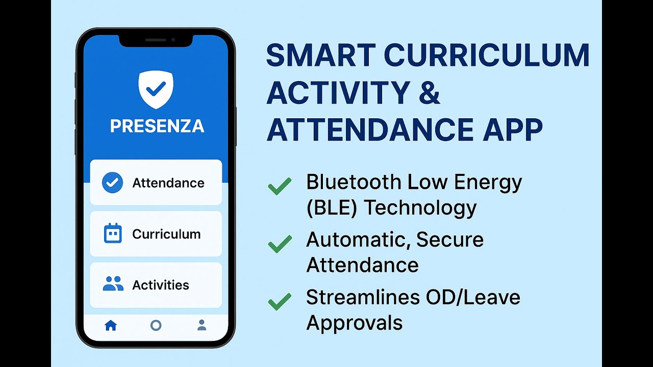 Presenza - Smart curriculum activity and attendance app - YouTube