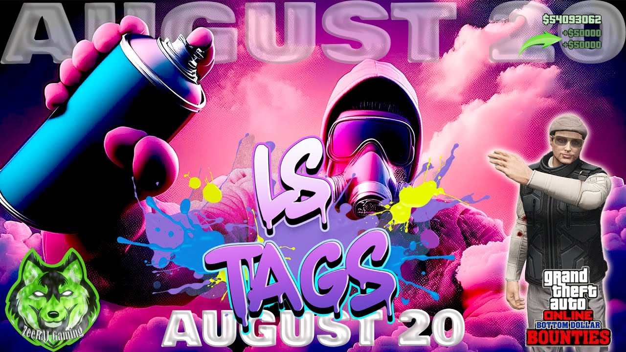 New GTA Online LS Tags Location Today Aug 20 | All 5 LS Tags Locations ...