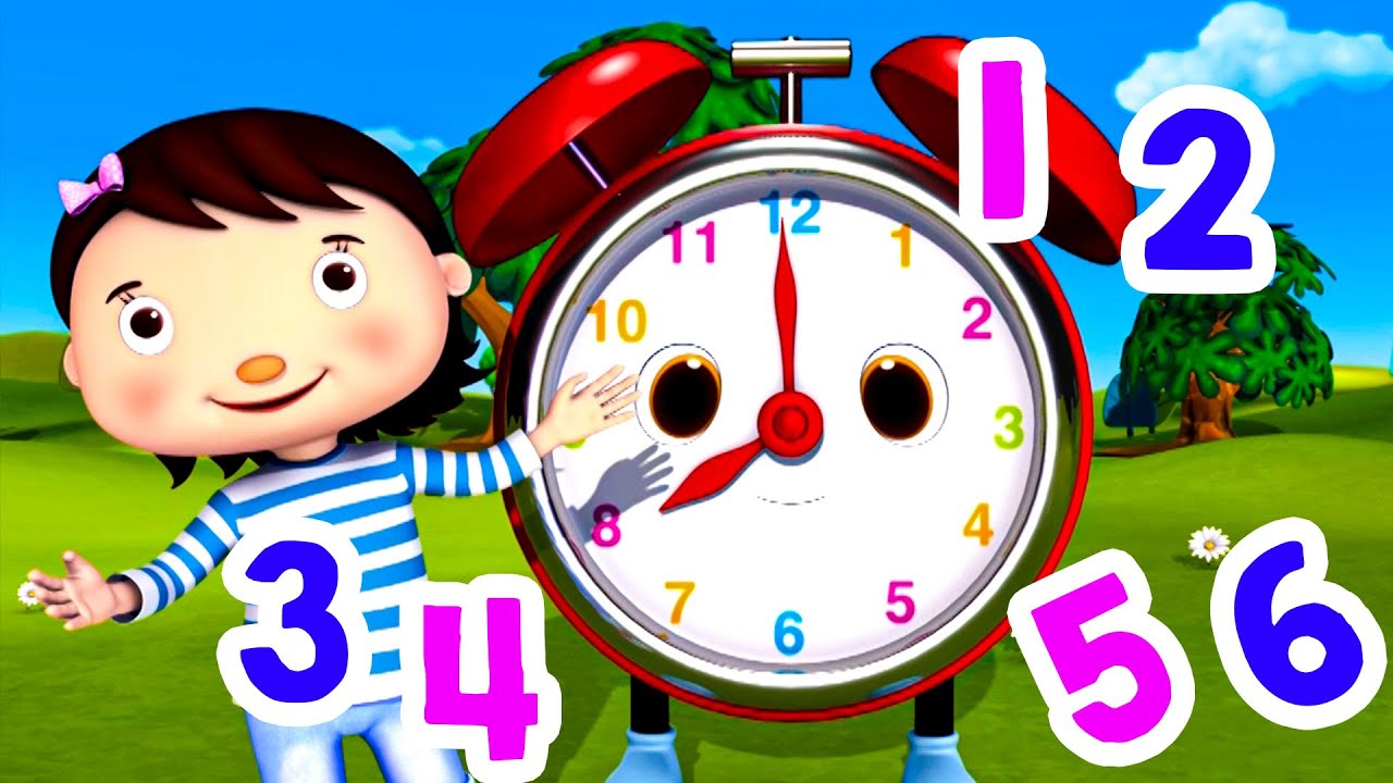 Learn to Read a Clock! ⏰ Telling Time Song | Little Baby Bum - YouTube