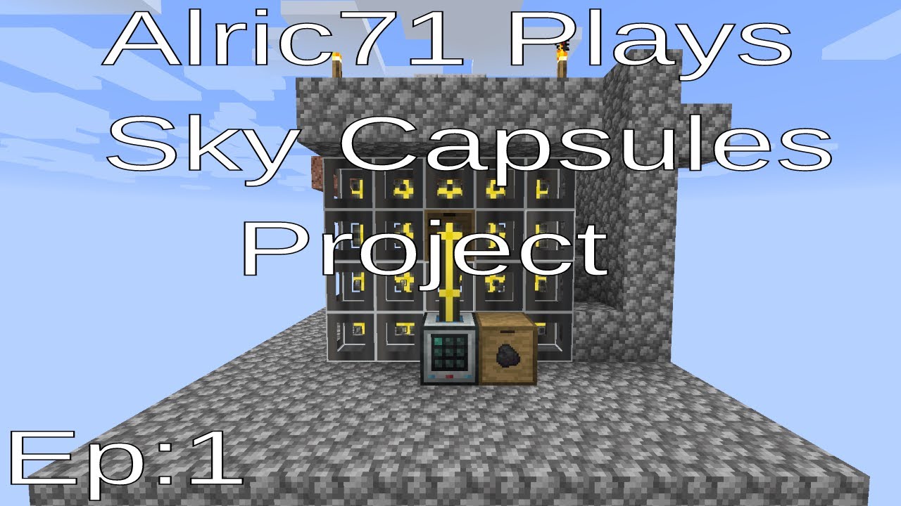 Build Tier 1 Resource Generators in EP. 1 of the Sky Capsules Project! - YouTube