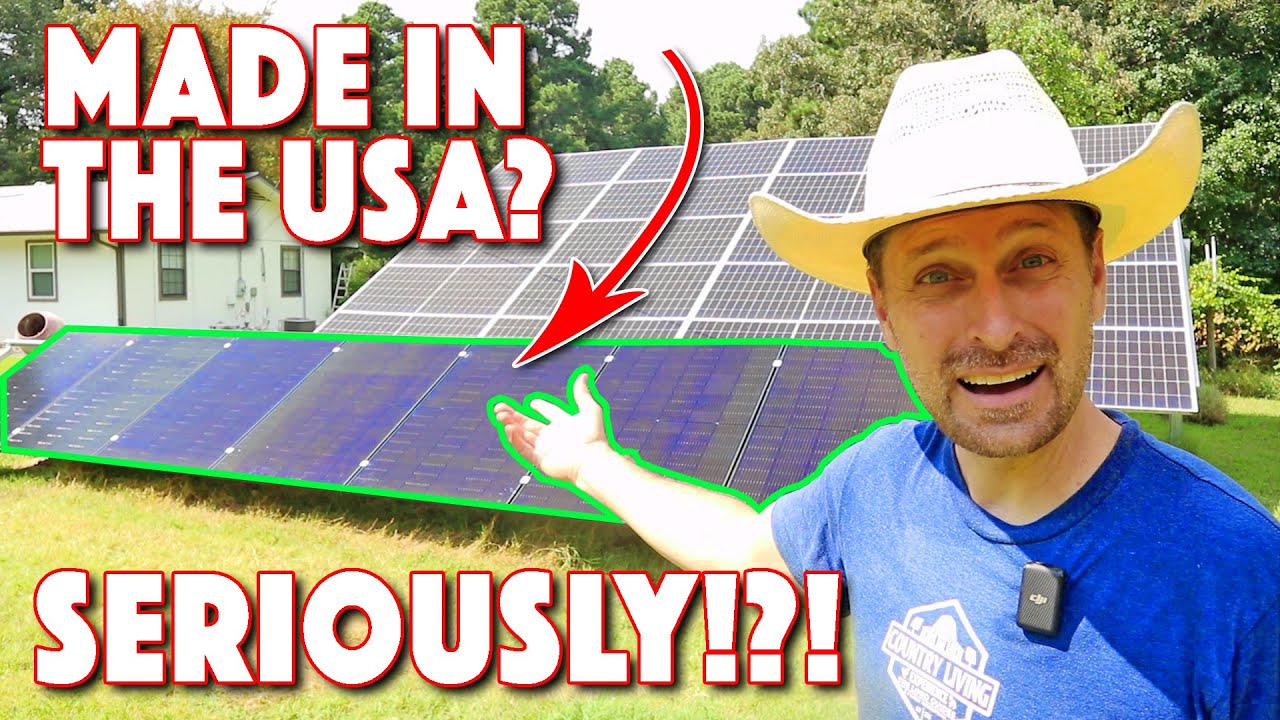 American Made? SIRIUS Solar Panels And New EG4 Brightmount Installation ...