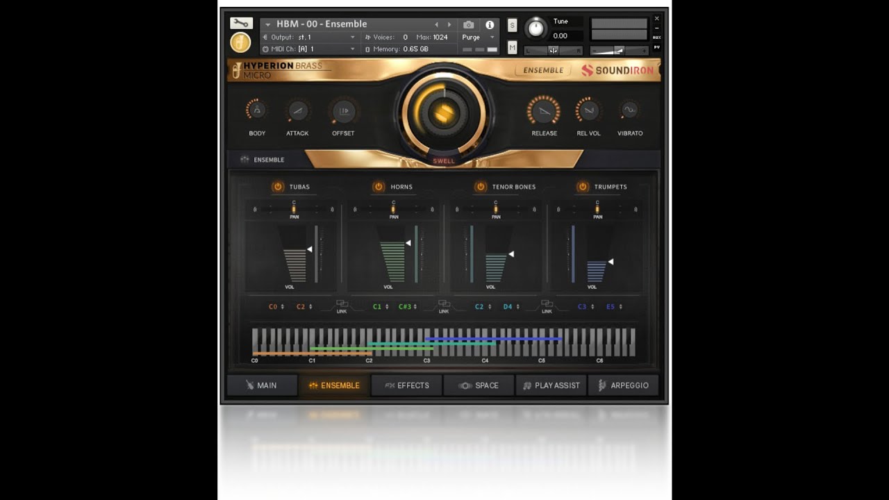 Soundiron releases Hyperion Brass Micro for Kontakt Player - YouTube