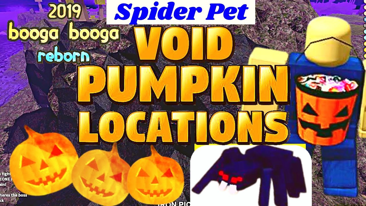 Got Spider Pet & Void Pumpkins - 2019 Booga Booga - YouTube