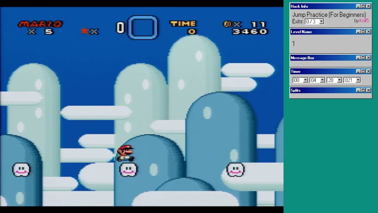 "Jump Practice (For Beginners)" SMW Hack Moderation - YouTube